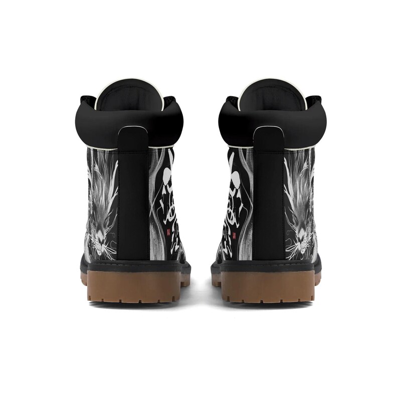 Upgraded Leather Brown Outsole All Season Boots,durable & Stylish Mid ...