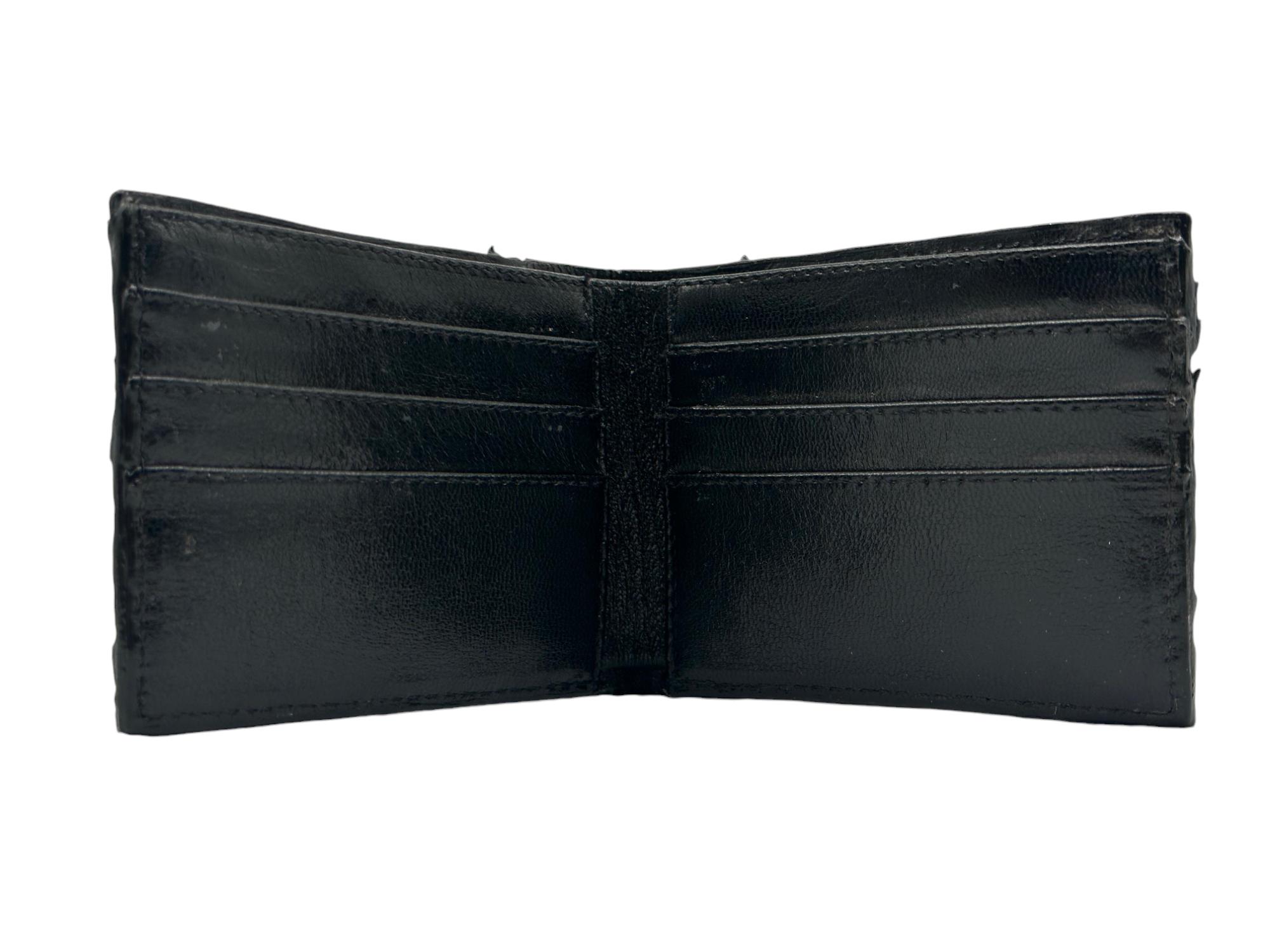 Men's Antique Bronze Pirarucu Fish Leather Wallet, 6 Card Slot Wallet ...