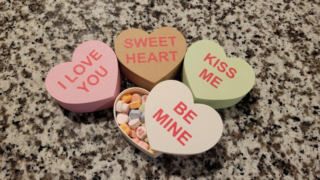 Large Conversation Heart Gift Box Valentine S Day Giant Candy Hearts