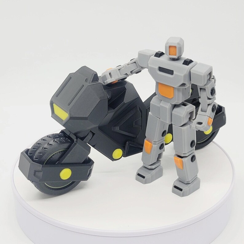 Motorcycle Tracer for Worker 3D Printed Multi-jointed Movable ...