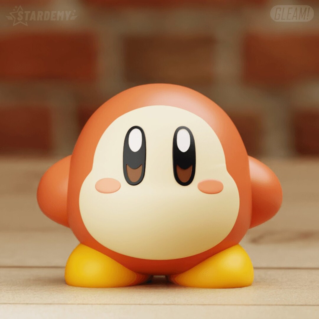 Waddledee 3d Printed Hand Painted Figure Fanart Waddledee Hand Made ...