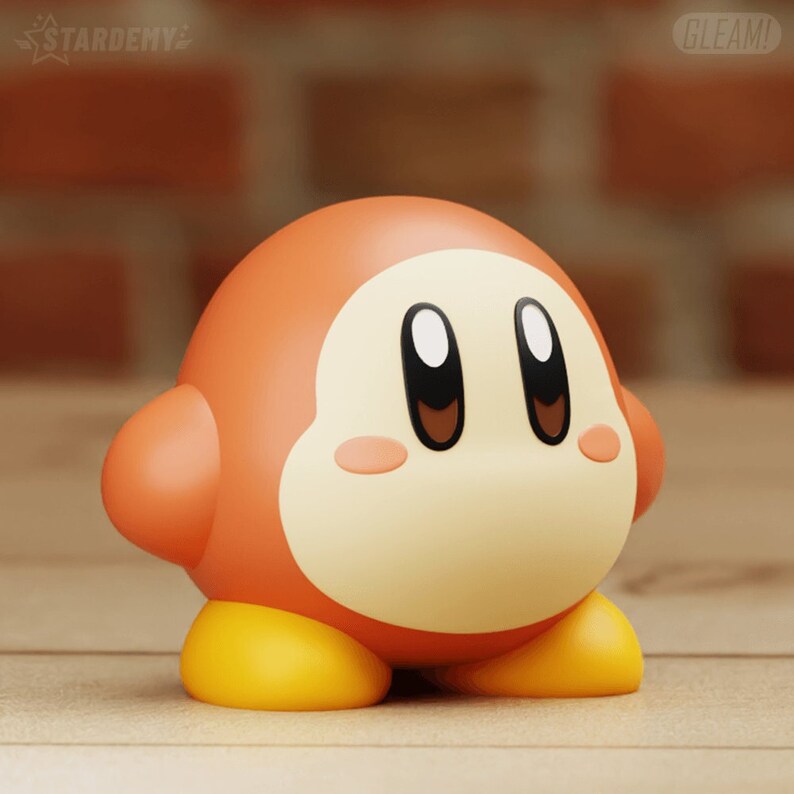 Waddledee 3d Printed Hand Painted Figure Fanart Waddledee Hand Made ...