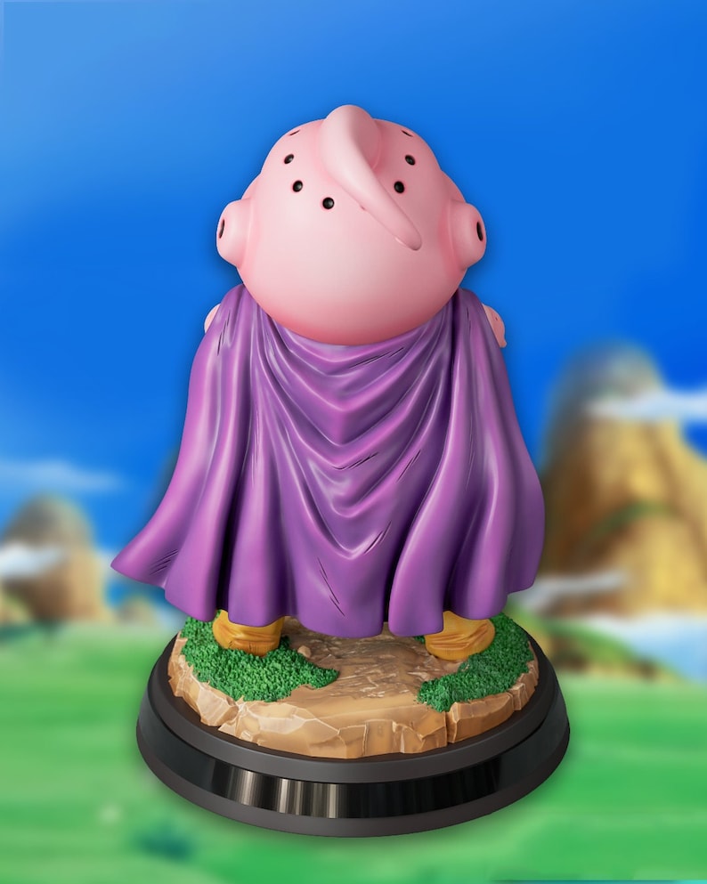 Hand Painted Majin 3d Printed Figure Fanart Majin Hand Made Statue ...