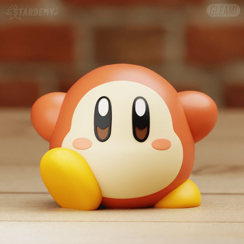 Waddledee 3d Printed Hand Painted Figure Fanart Waddledee Hand Made ...