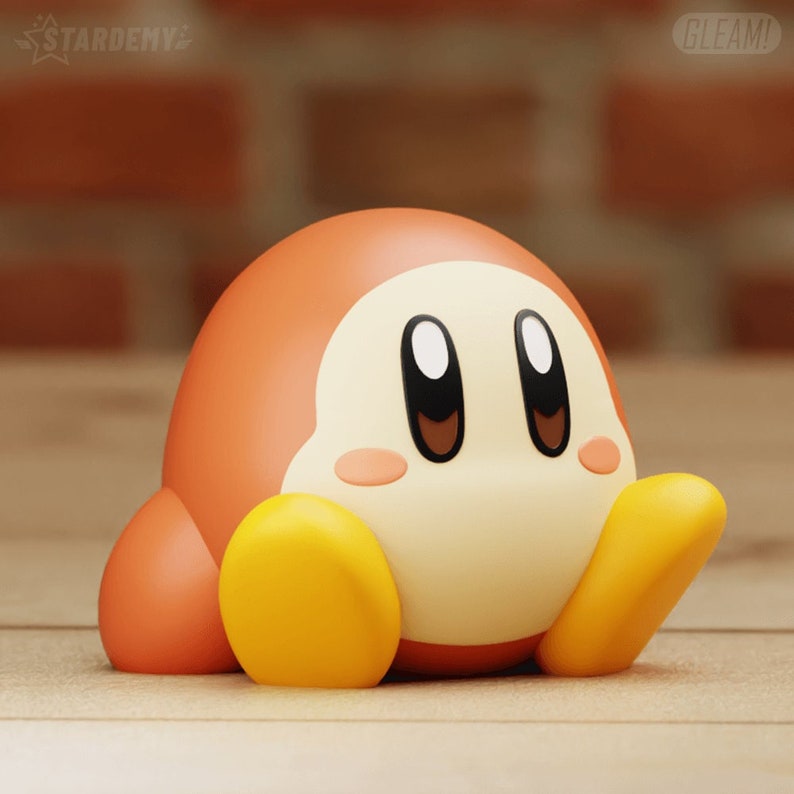 Waddledee 3d Printed Hand Painted Figure Fanart Waddledee Hand Made ...