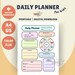 Daily Planner for Kids Printable Daily Schedule Daily Routine Chart To ...