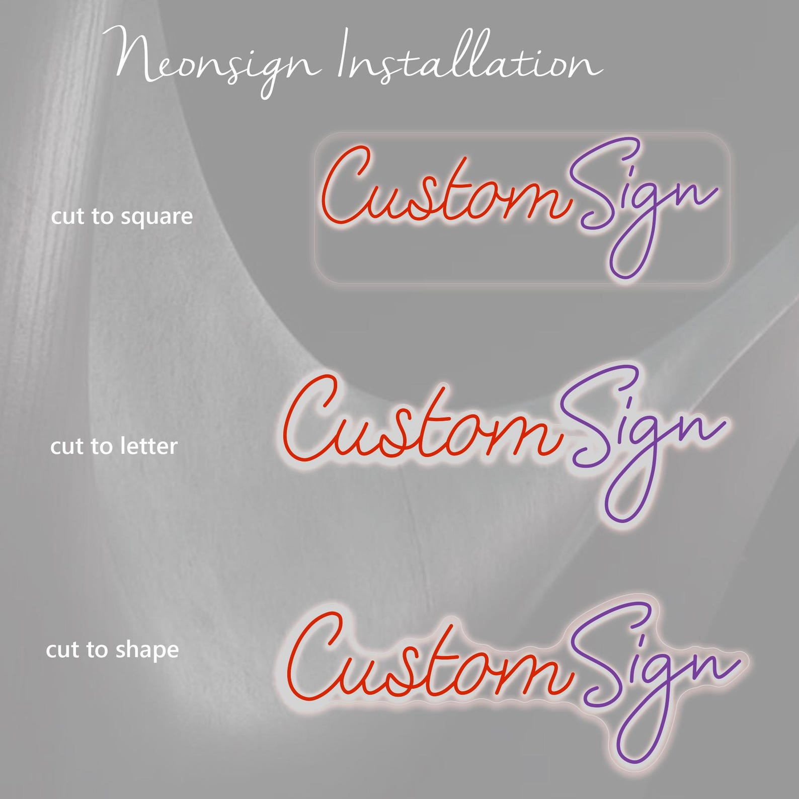 Custom Neon LED Sign, Custom Neon Sign, Neon Aesthetic Sign, Light up ...