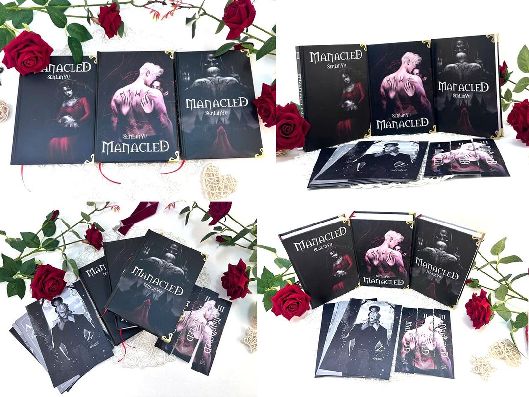 Manacled Book Deluxe 3-volume Edition With Illustrations Complete ...
