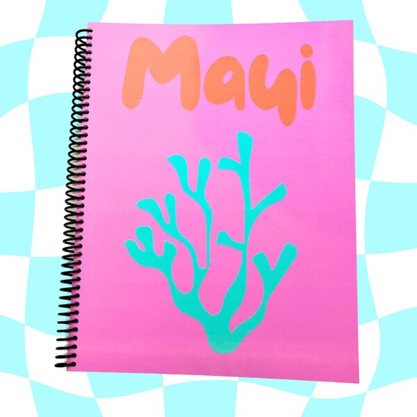 Preppy Notebook - Etsy