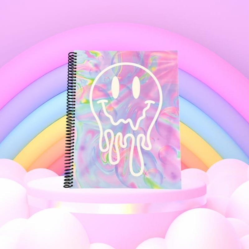 Preppy Notebook - Etsy