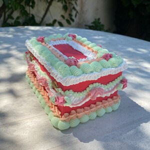 Cottage Core Vintage Cake Box - Etsy