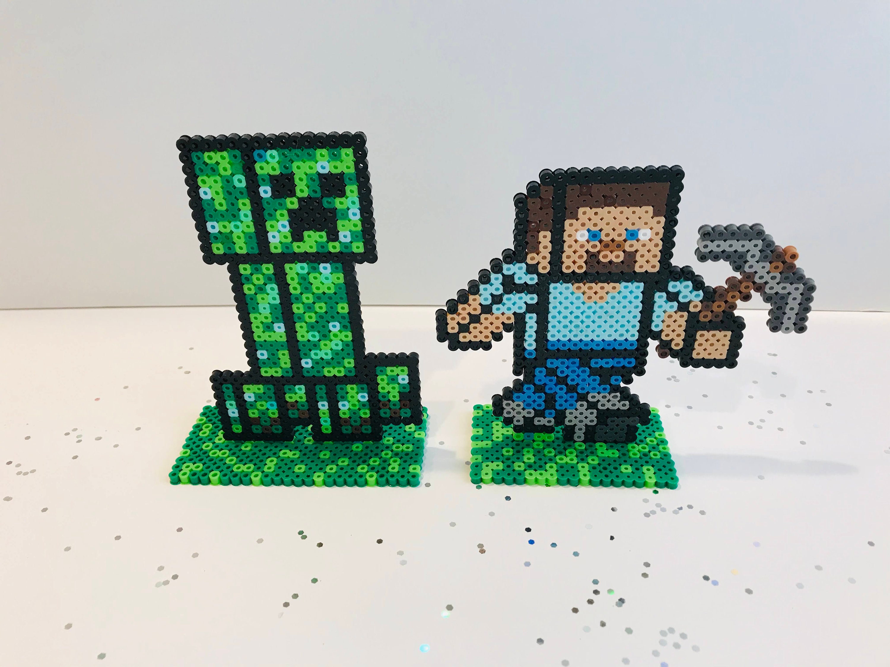 Minecraft Perler Beads Steve