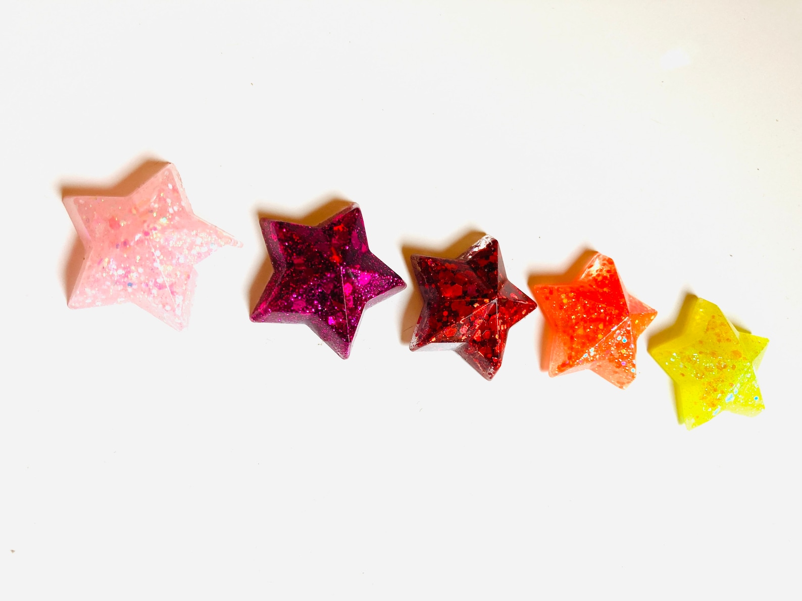 Set of 12 Deluxe Rainbow Star Magnets Reward Magnets - Etsy
