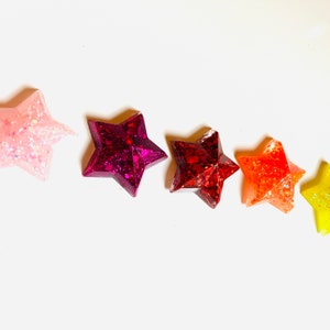Set of 12 Deluxe Rainbow Star Magnets, Reward Magnets, Teachers Gifts ...