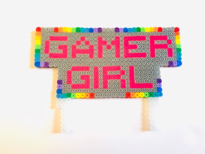 Gamer Girl Happy Birthday Cake Topper cupcake Topper gamer - Etsy