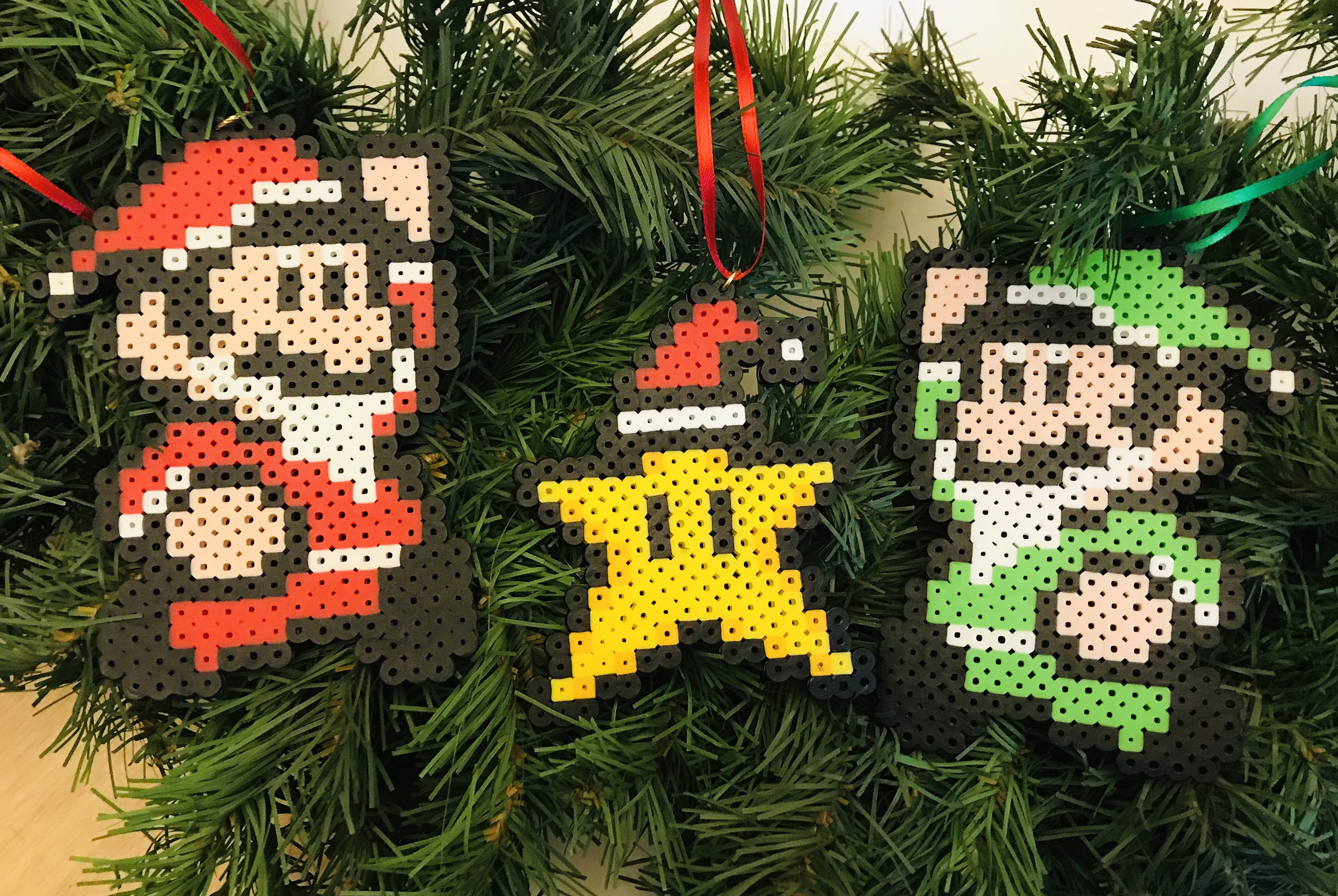 Merry Mario Christmas 3 super Mario brothers Christmas - Etsy.de