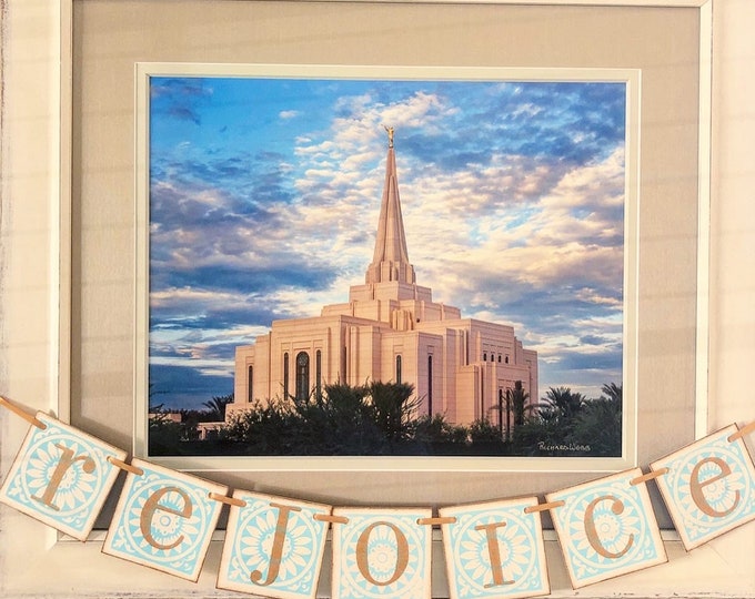 Christian Easter Decoration REJOICE Banner Sign Garland Swag - Etsy