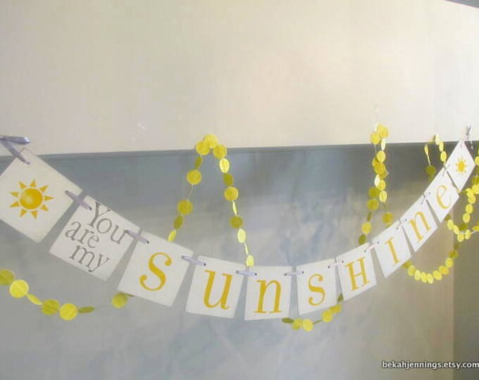 You Are My Sunshine Sign Banner Photo Prop Special Occasion - Etsy