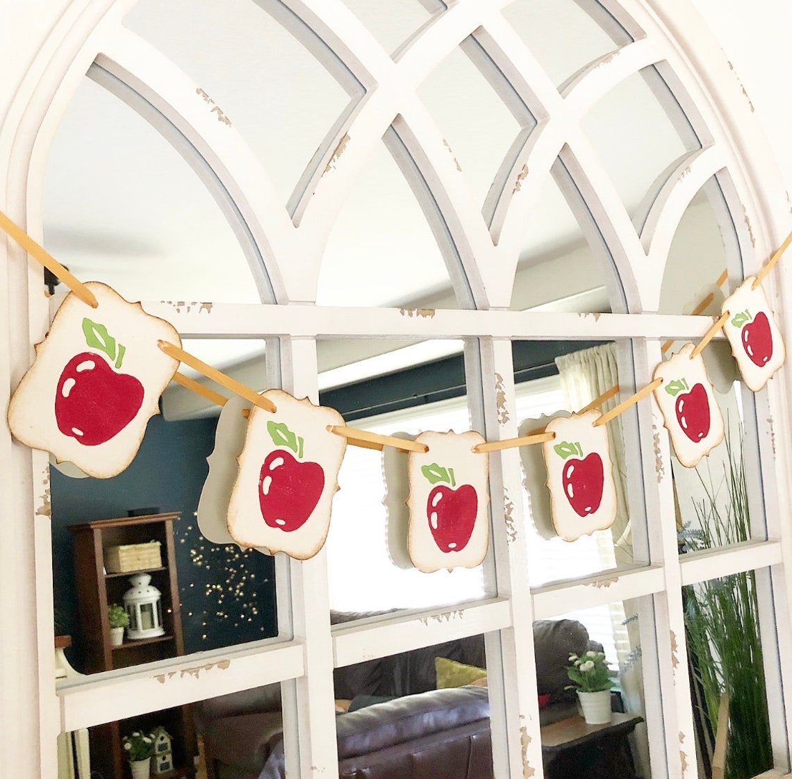 Apple Banner Back to School Decoration - Etsy