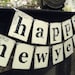 New Year Banner HAPPY NEW YEAR Decoration - Etsy