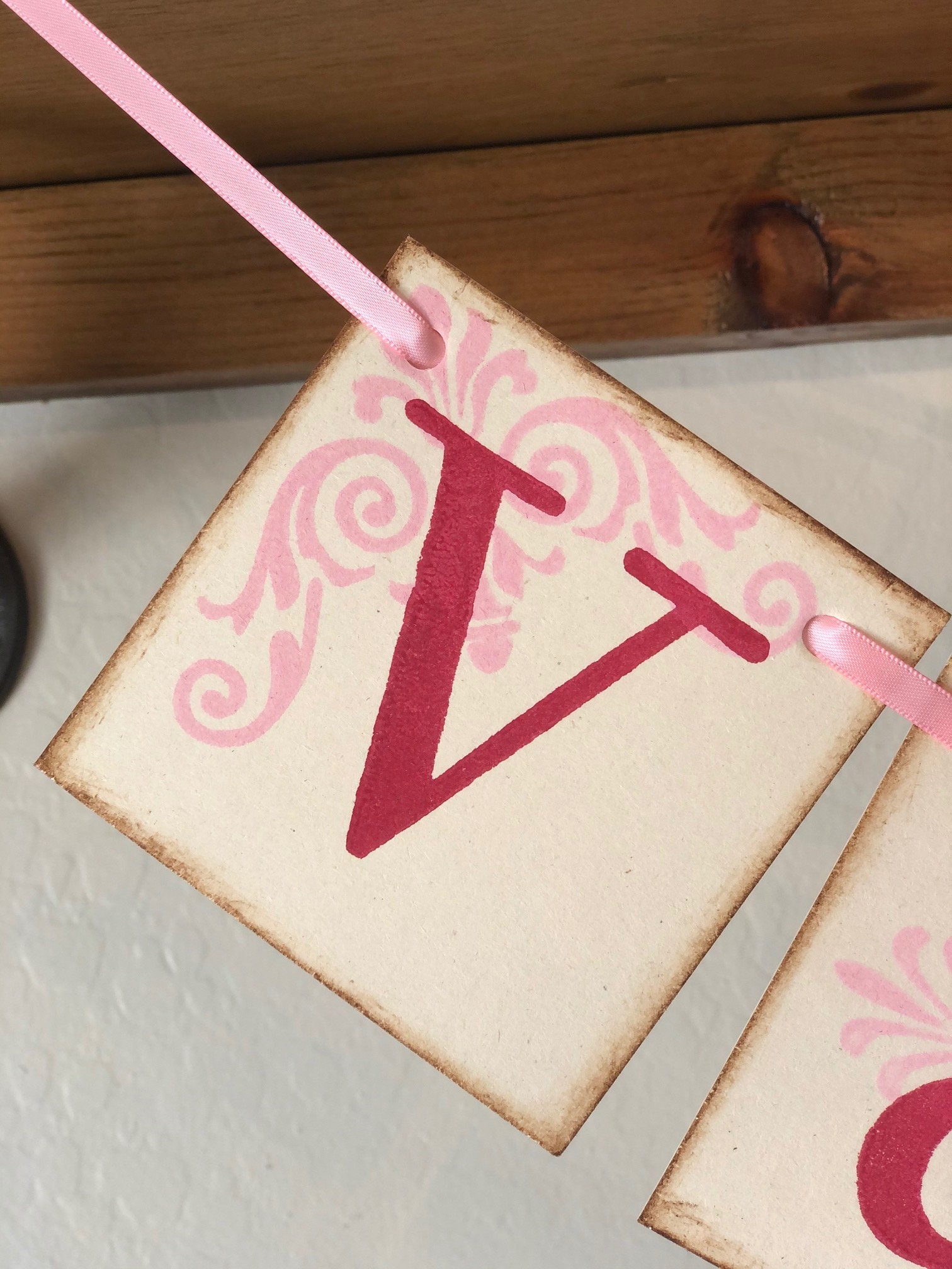 Valentines Day Decoration Be My Valentine Sign, Banner, Garland, Swag ...