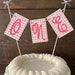 Mini Birthday Cake Topper Banner - Etsy