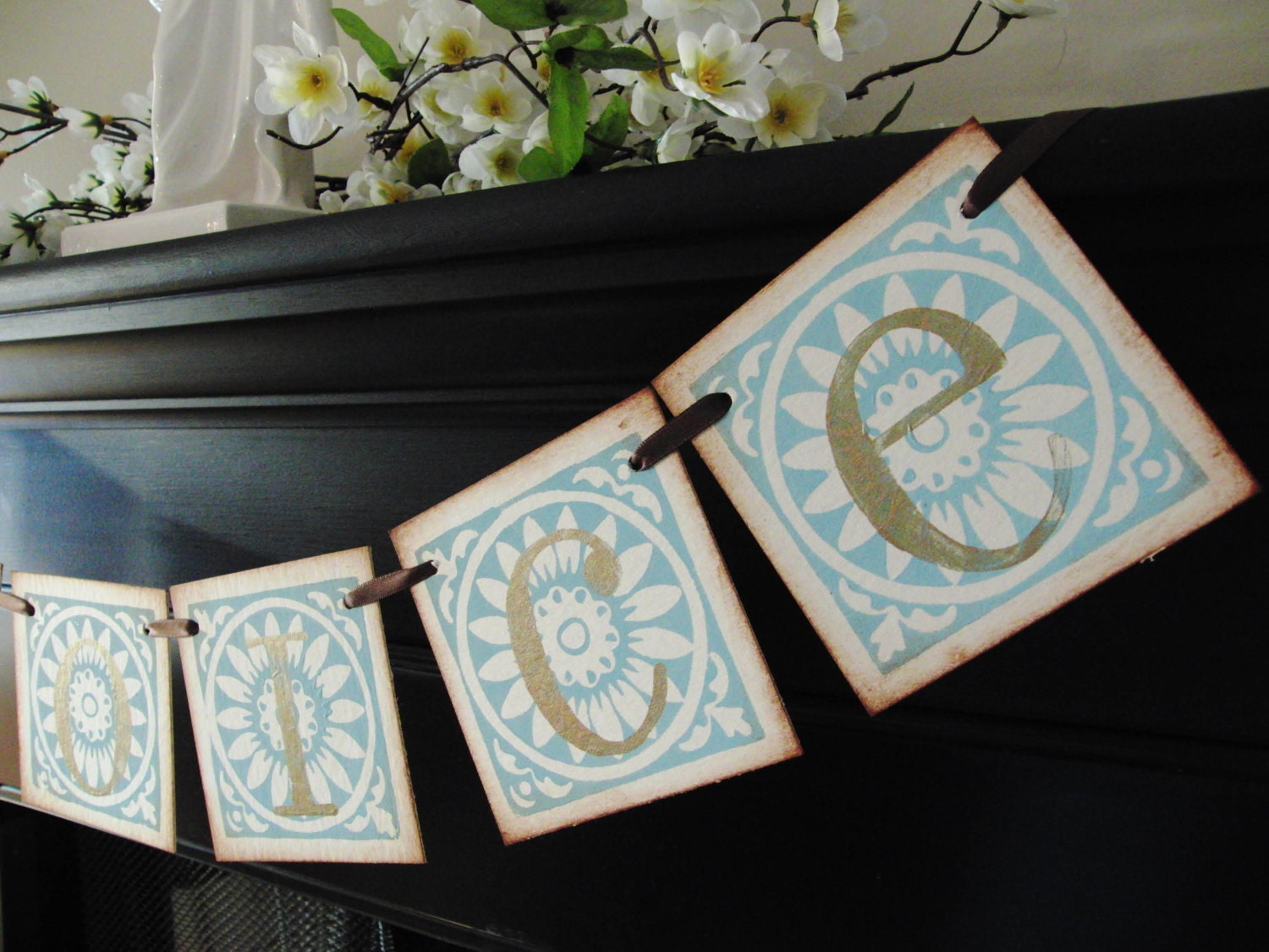 Christian Easter Decoration REJOICE Banner Sign Garland Swag - Etsy