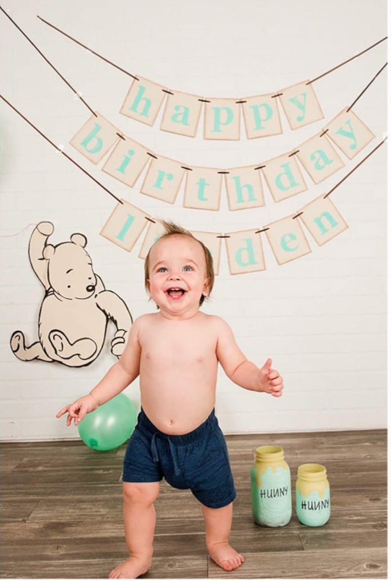 HAPPY BIRTHDAY Banner Customized With NAME, Triple Banner, Garland - Etsy