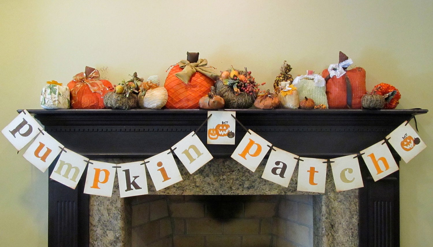 Pumpkin Patch Halloween Banner - Etsy