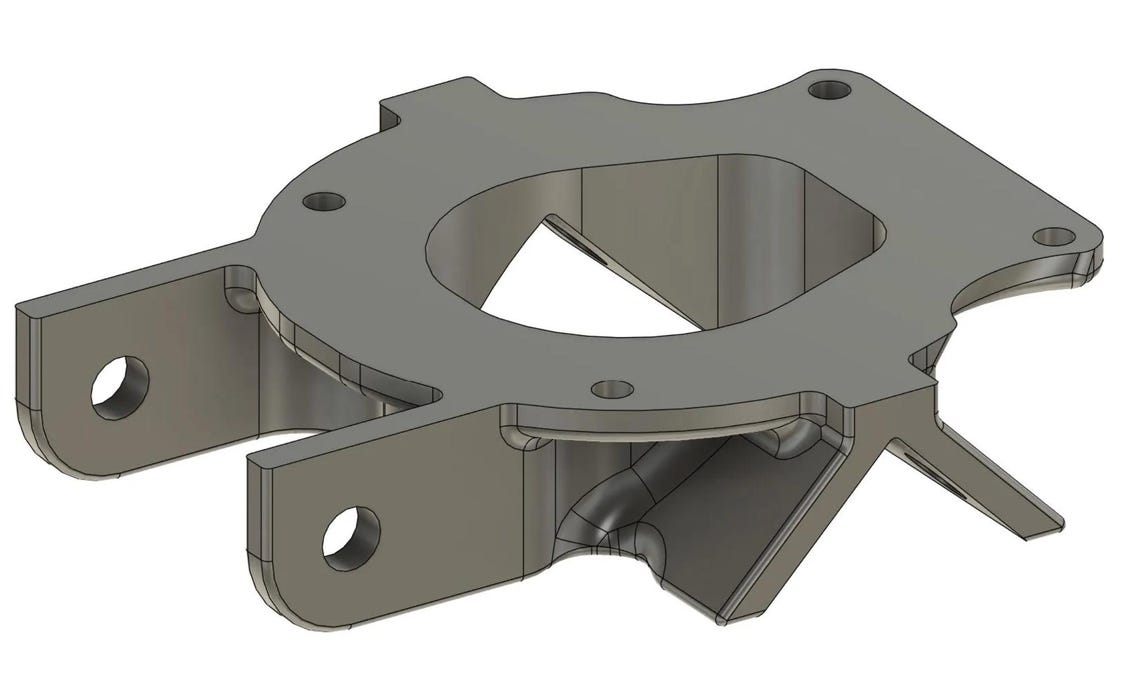 VKB Gunfighter With 200mm Extension - Joystick Adapter for Next Level ...