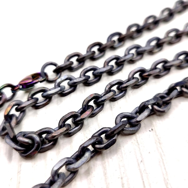 Titanium Necklace - Etsy