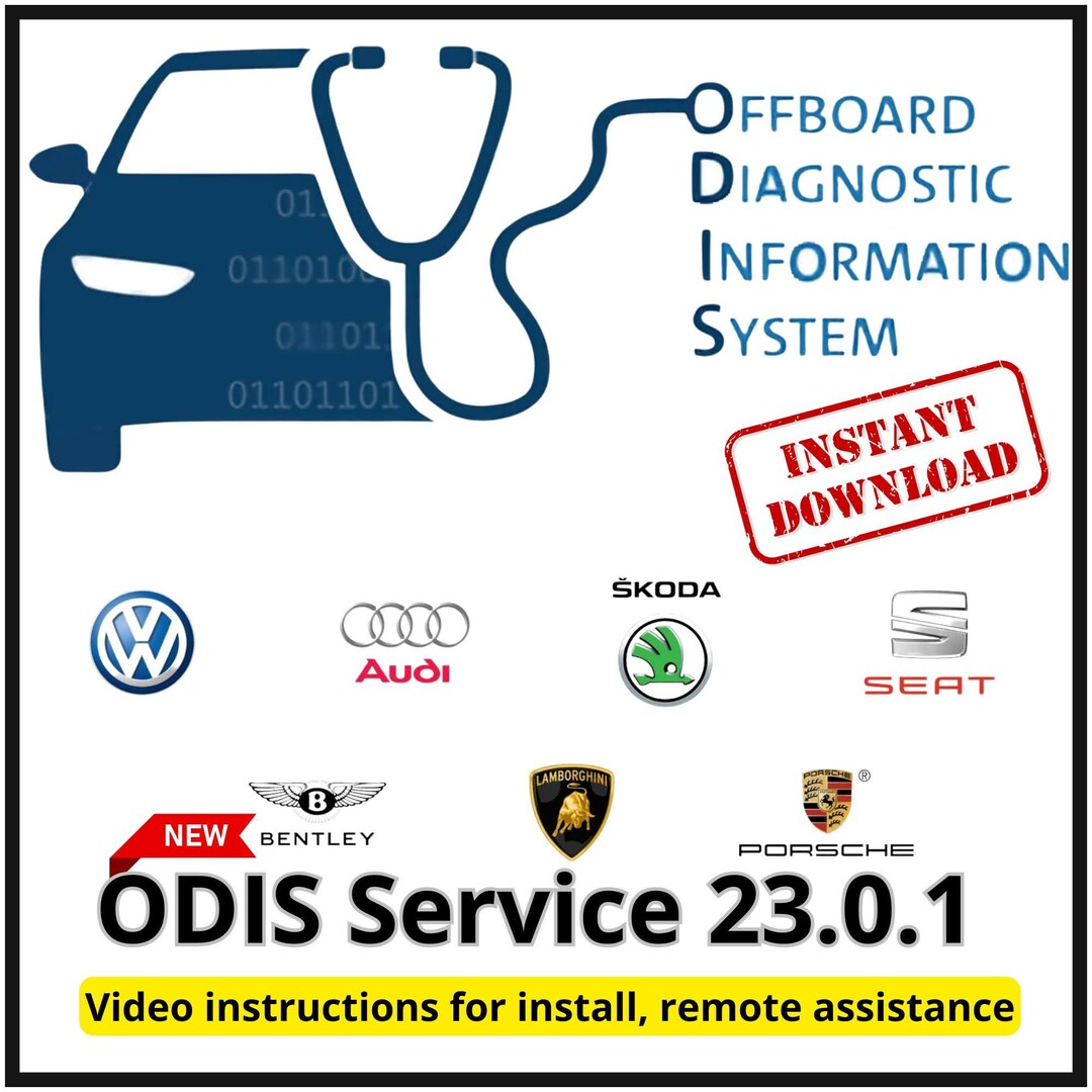 ODIS Service 23.0.1 Automotive Diagnostic Software for Volkswagen, Audi ...