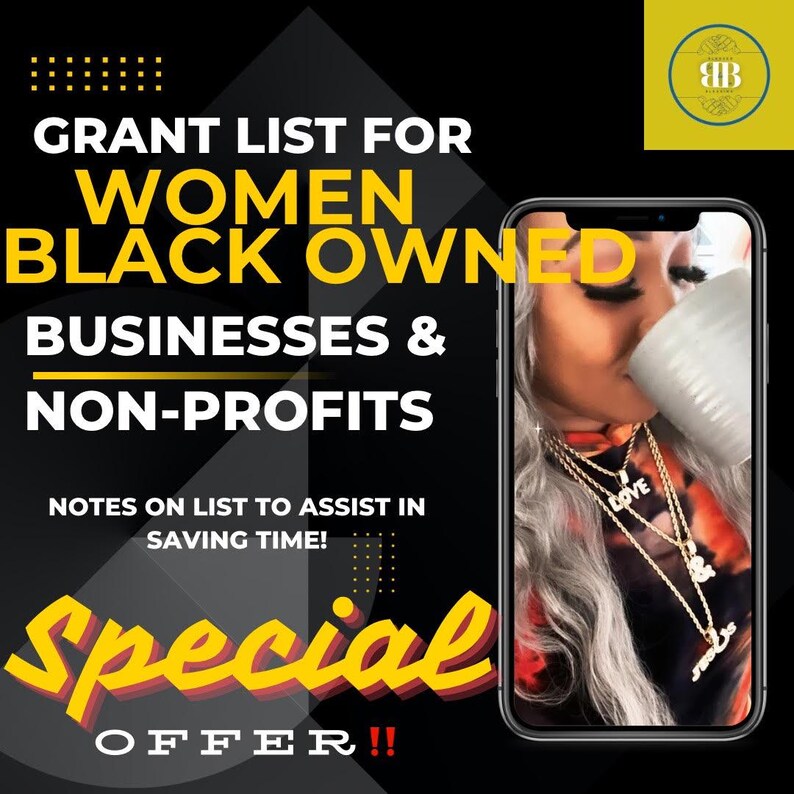 Grant List for Black Women With Businesses or Non-profits the Only List ...