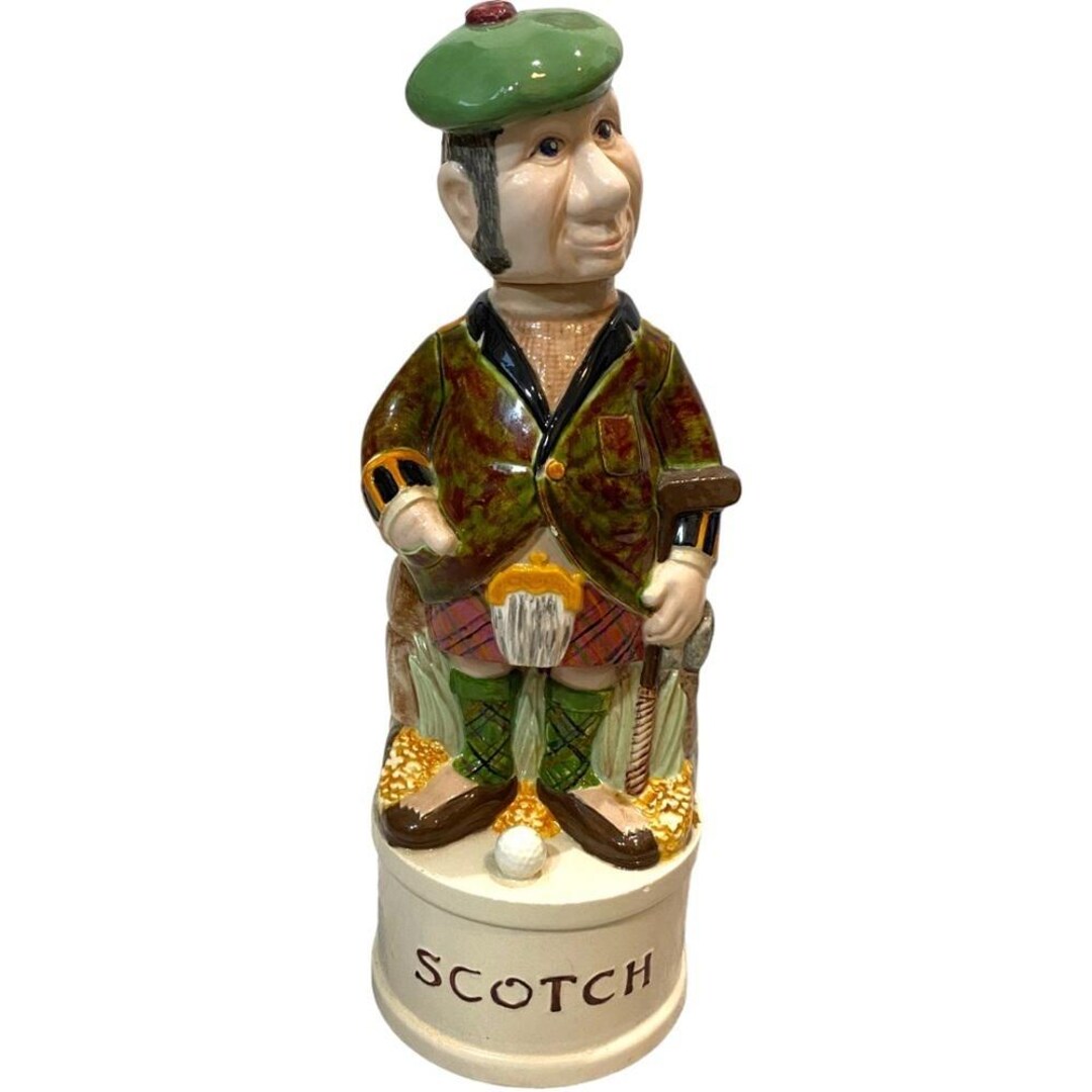 Vintage *rare* Alberta Scotch Liquor Decanter Signed, 1982 - Etsy