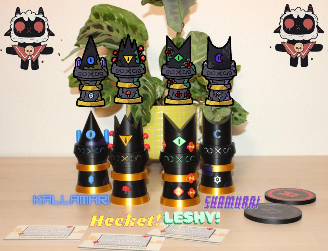 Cult of the Lamb Boss Trophies – Geek Gift Collectible - Etsy