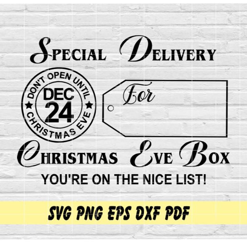 Christmas Eve Open Box - Etsy