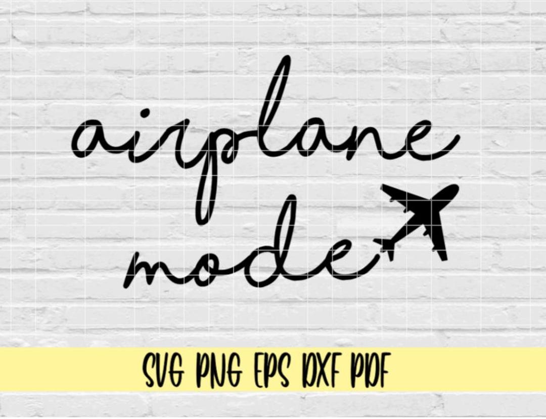 Airplane Mode Svg Png Eps Dxf Pdf/airplane Mode/airplane Clip Art ...