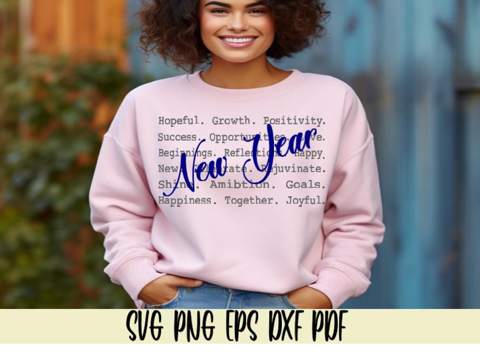 New Year Words Svg Png Eps Dxf Pdf Sublimation/new Years 2025 Png Svg ...