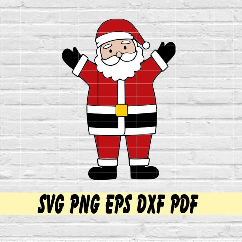 Santa Body Pattern - Etsy