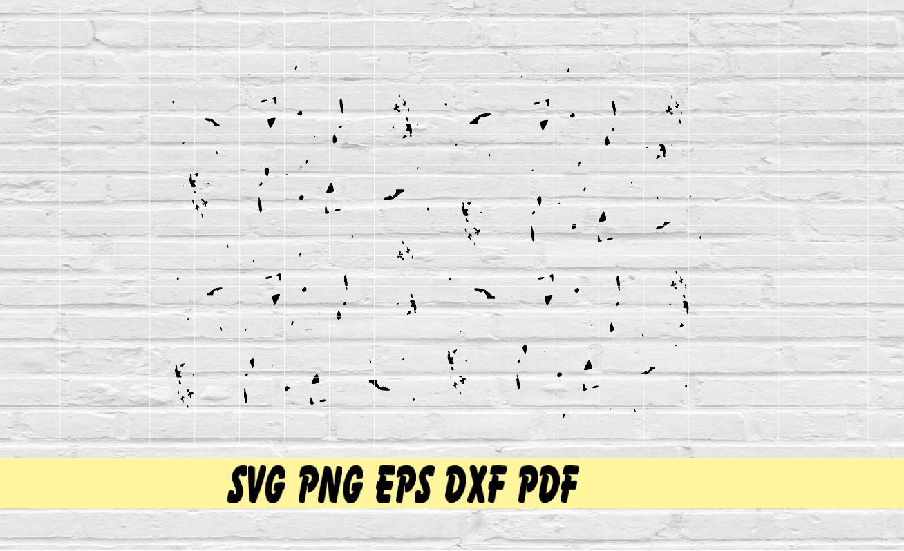 Distressed Pattern/dots Svg Png Eps Dxf Pdf Sublimation, Distress Your ...