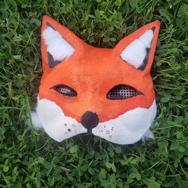Cute Fox Therian Mask - Etsy