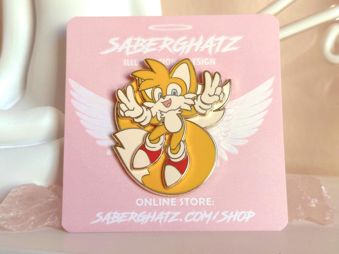Tails Enamel Pin - Etsy