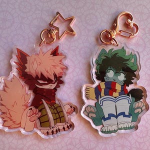 MHA Kitty Stickers + Charms! - Etsy