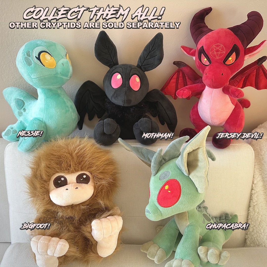 Cryptid Collection Plushies - Etsy