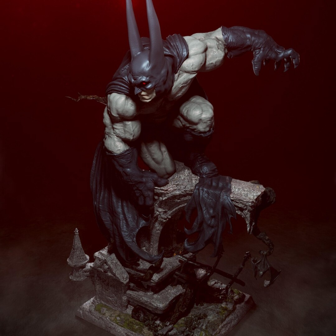 CA3D Fan ART Design Batman Vampire 12K Quality Resin 3D Printed ...