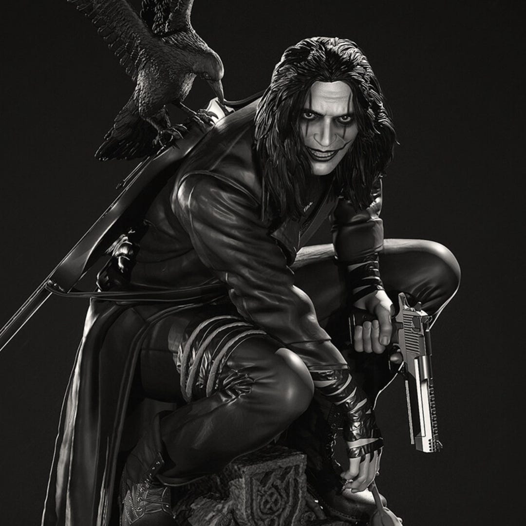 CA3D Fan ART Design the Crow 12K Quality Resin 3D Printed Customizable ...