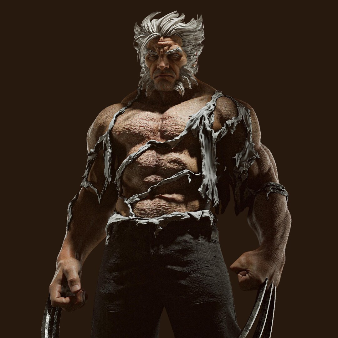 CA3D Fan ART Design Logan 12K Quality Resin 3D Printed Customizable ...