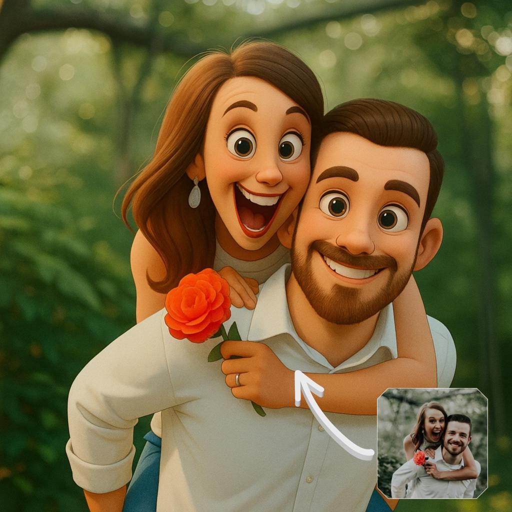 Pixar Portrait, Pixar Portrait Digital, Pixar Portrait Graduation ...