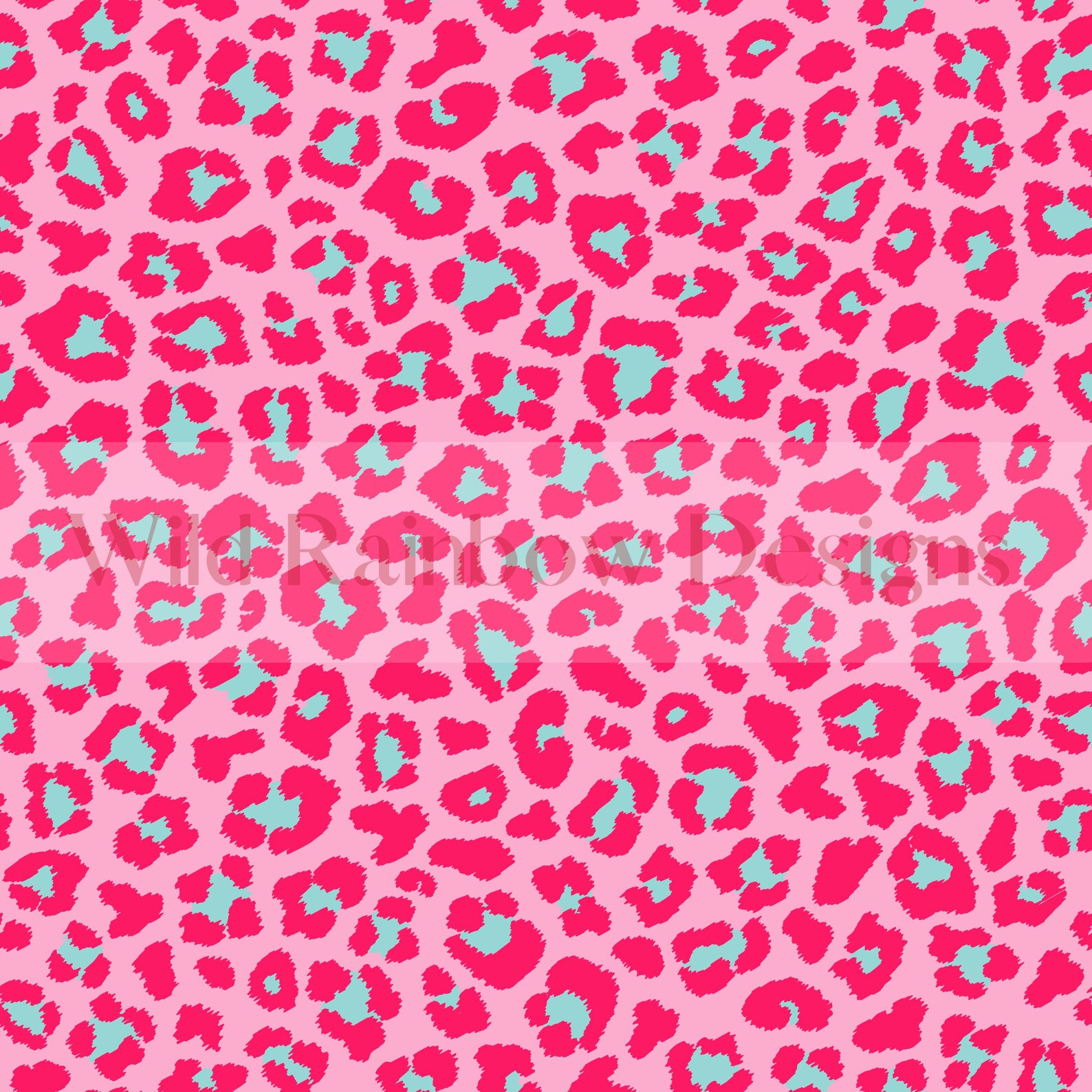 Pink Leopard Seamless File - Etsy