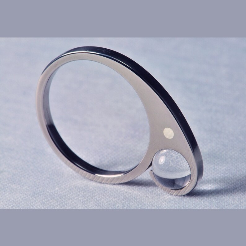 Titanium Design Ring Engagement Ring Titanium Ring With - Etsy